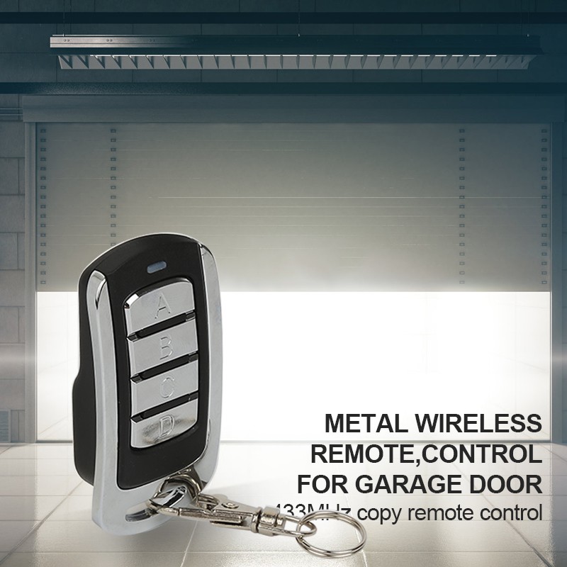 Multi-frequency Garage Door Electric Door Remote Control 433MHZ Replicator 868MHz Fixed Code ...