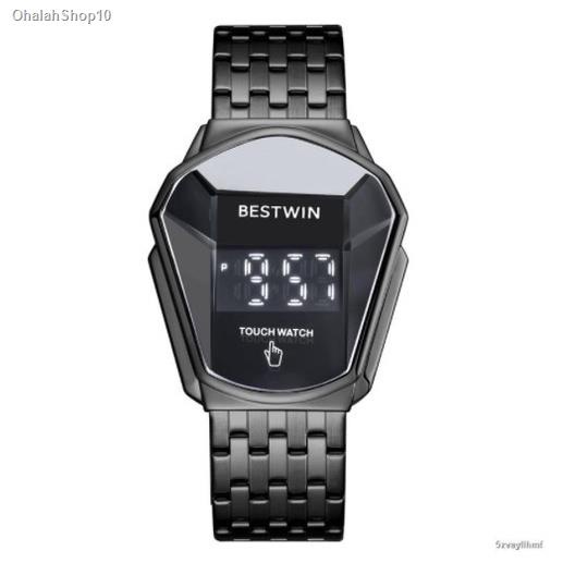 จัดส่งเฉพาะจุด จัดส่งในกรุงเทพฯAMELIA นาฬิกามาใหม่ BESTWIN ผู้ชายนาฬิกาลำลอง LED หน้าจอสัมผัส ...