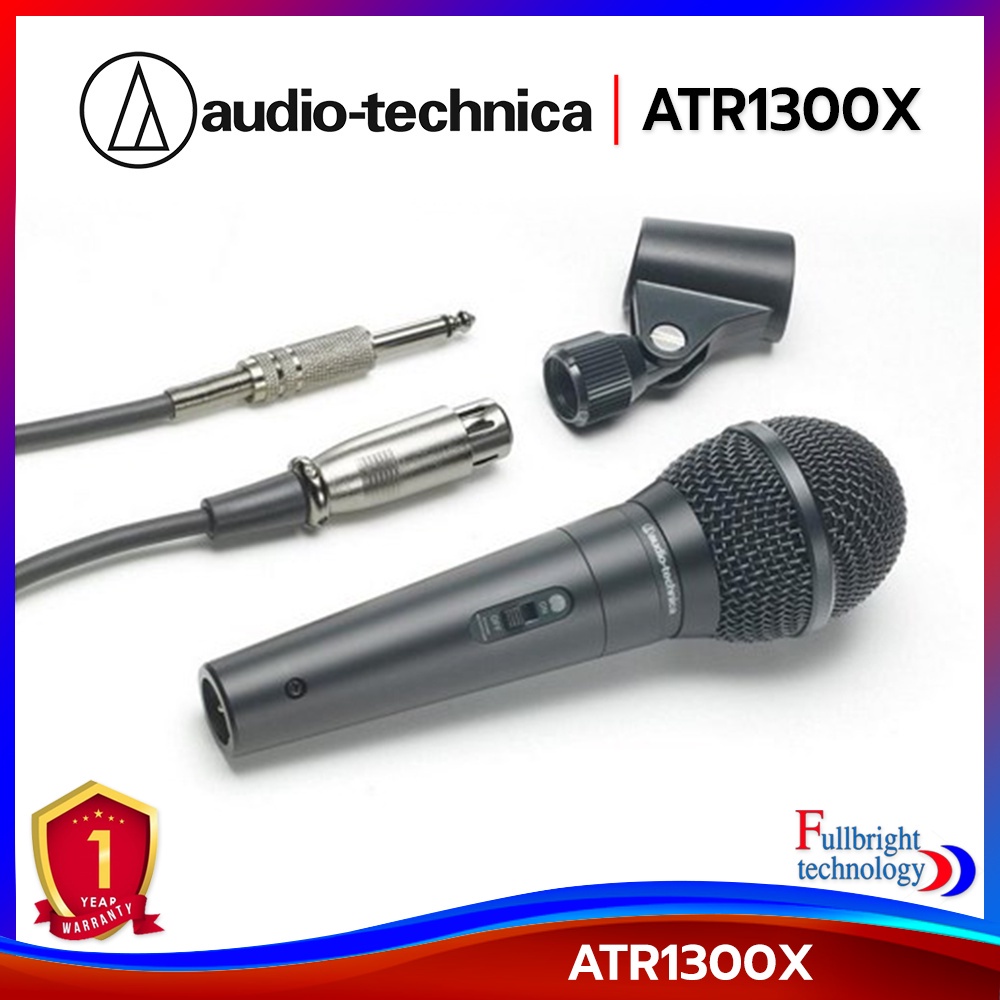 Audio-Technica ATR1300x Unidirectional Vocal Instrument Microphone ...