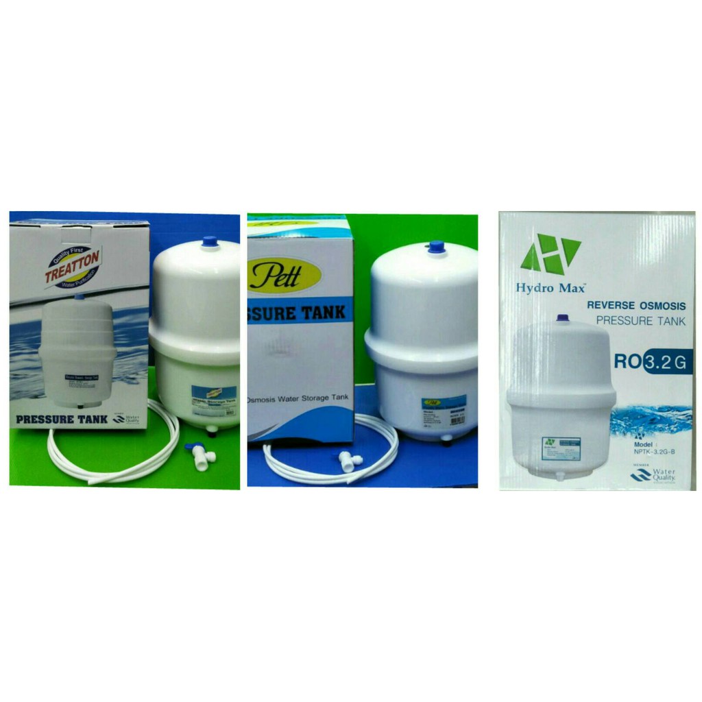 RO Pressure Tank ถังเก็บน้ำ / ถังความดัน 3.2 Gallon (12 ลิตร) เพรสเชอร์ ...