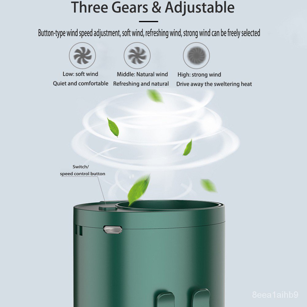 eTxD 4 In 1 USB Charging Portable Outdoor Cooling Fan Mobile Mini Waist ...