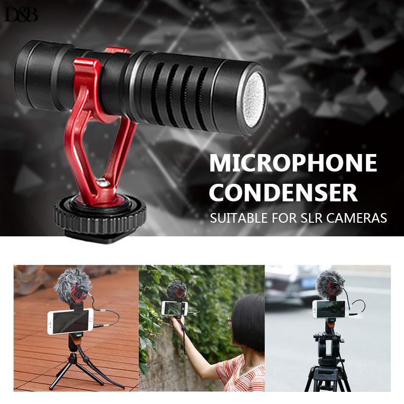 Donba Microphone Condenser for Smartphone Record Microphone Convenient ...