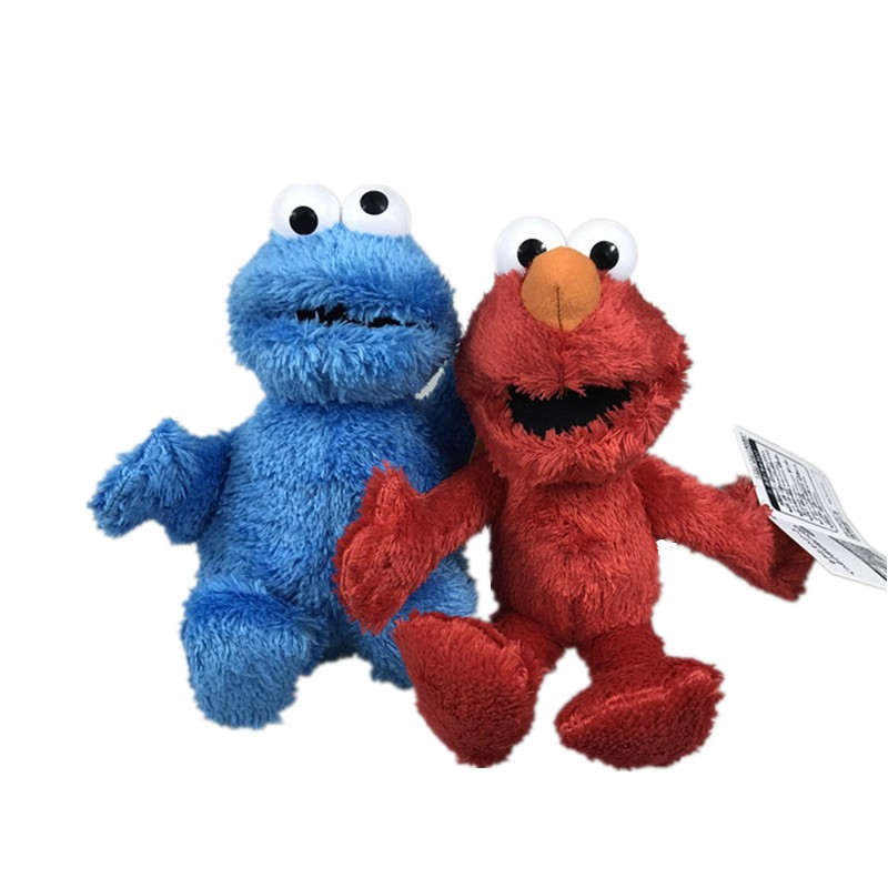 Original single Sesame Street Aimo Elmo Red Monster Blue Monster Plush ...