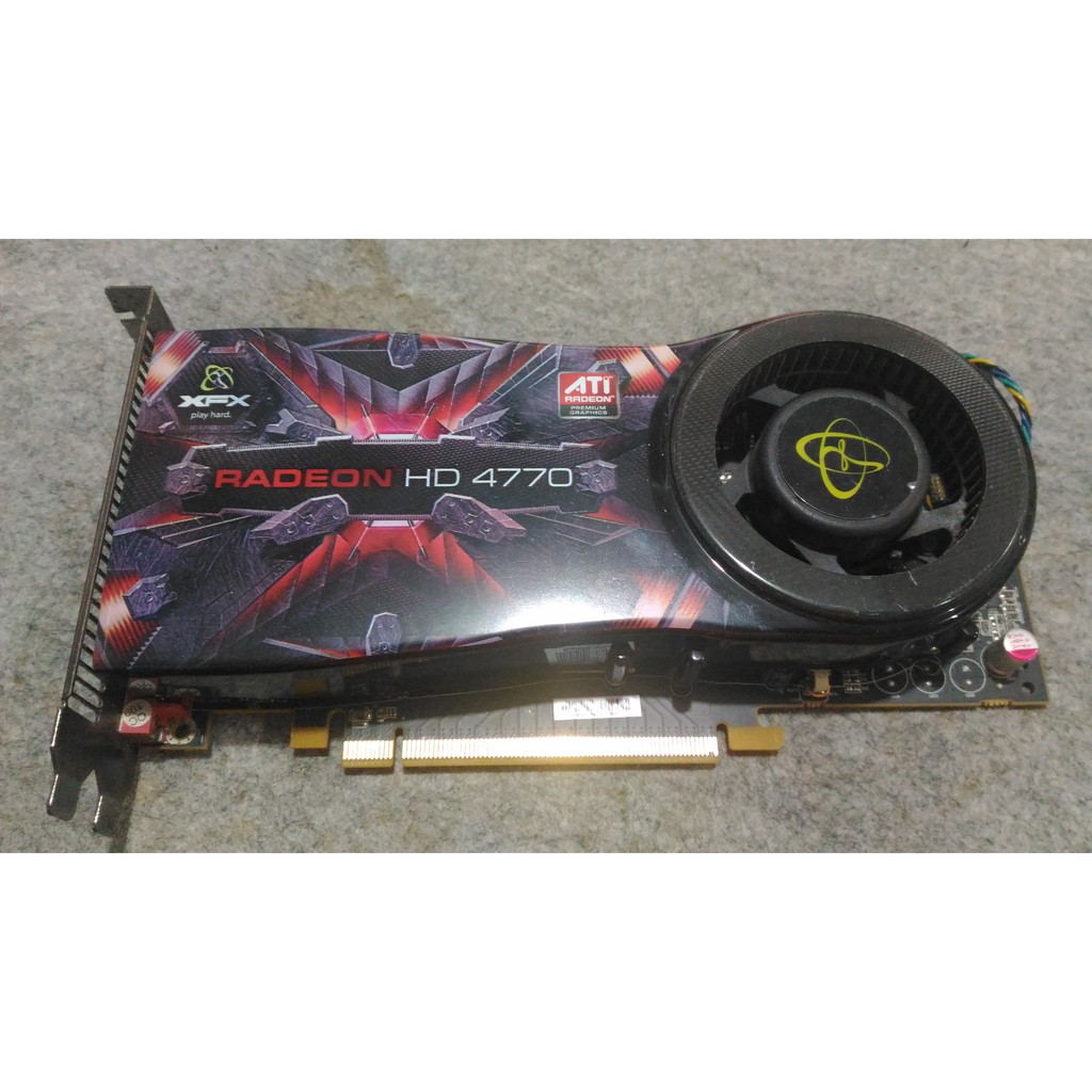 VGA XFX Redeon HD 4770 | Shopee Thailand