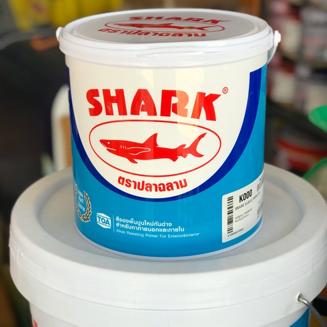 TOA ปลาฉลาม สีรองพื้นปูนใหม่กันด่าง #K000 1 กล. 3.785ลิตร | Shopee Thailand