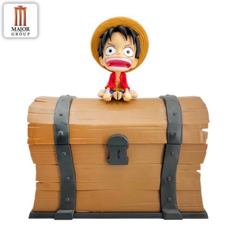 มือ1 ของแท้100 ️บัคเก็ตหีบสมบัติลูฟี่วันพีช ถังป๊อปคอร์นวันพีช One ...