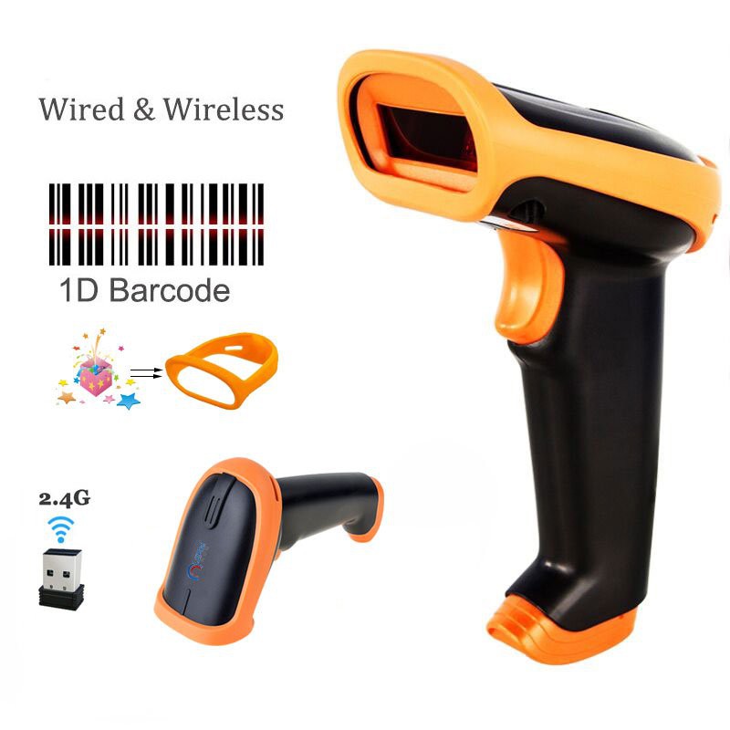 JP-A2 Wireless barcode scanner gun express single dedicated supermarket ...