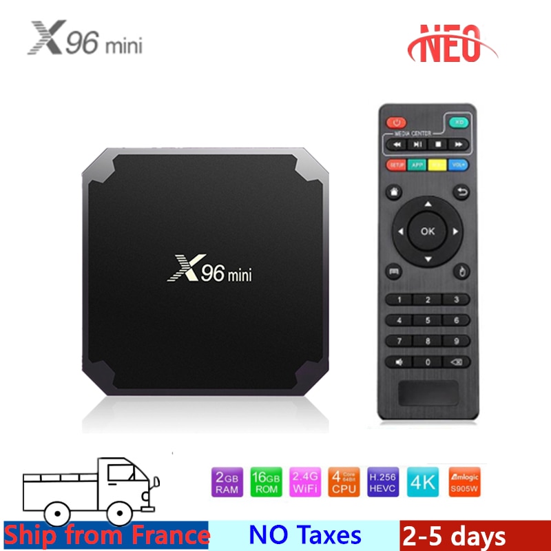 Best android tv box x96 mini iptv box android tv box Amlogic S905W 1G 8G 2G 16G x96mini smart ip ...
