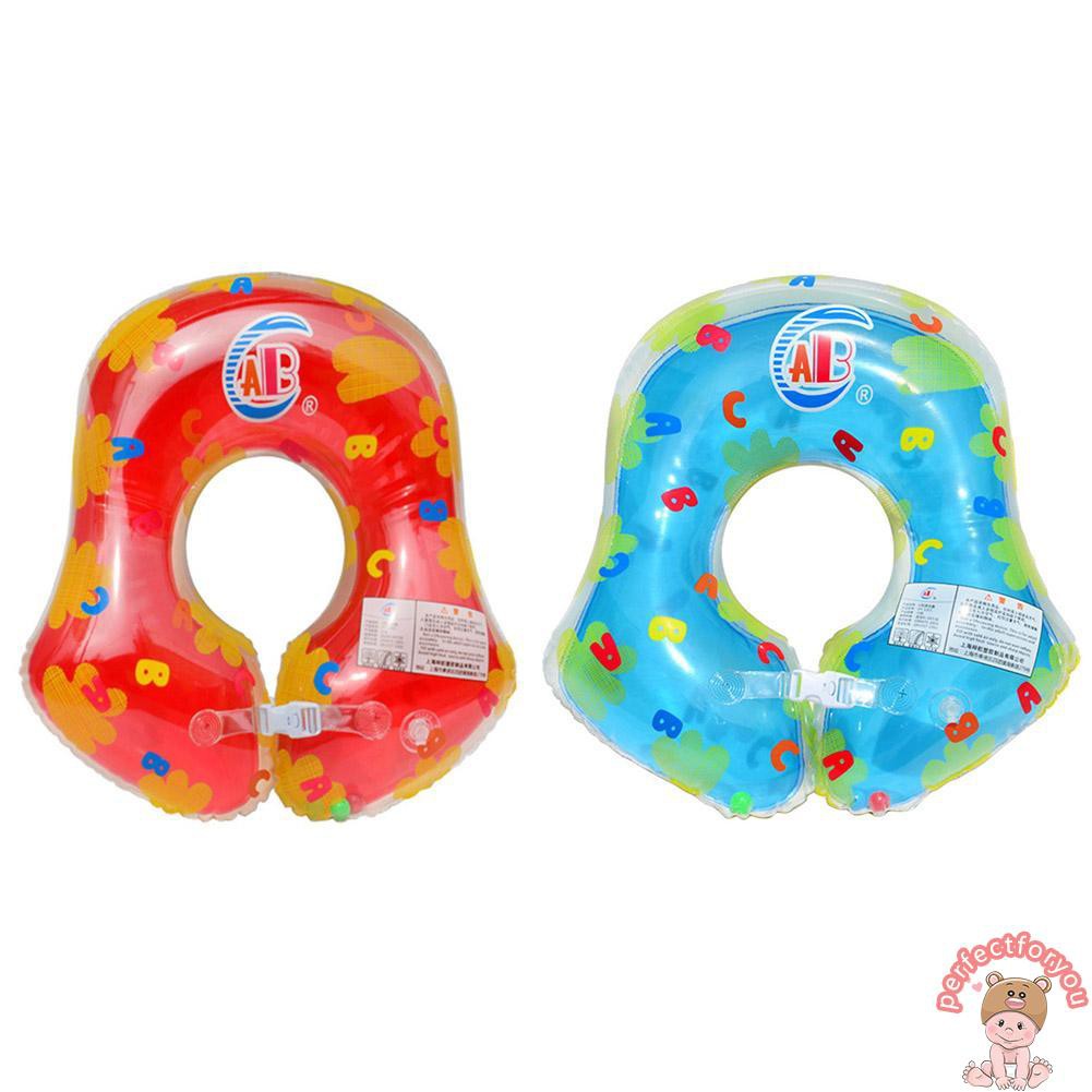 Baby Swimming Ring Inflatable Cartoon Infant Thicken Pool Armpit ...