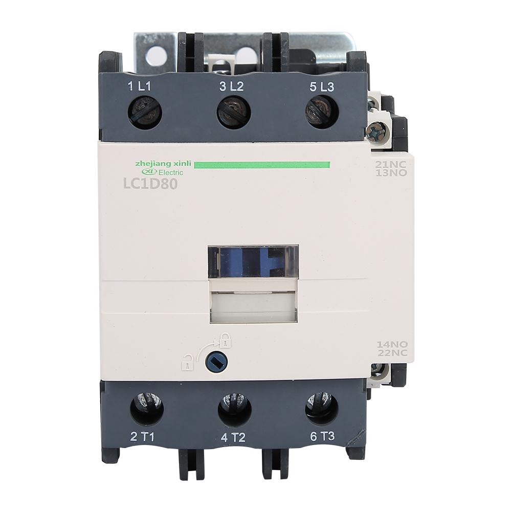 LC1D80 NEW 50/60Hz AC Poles Contactor 220V 80A 3 Electric Coil - xguli ...