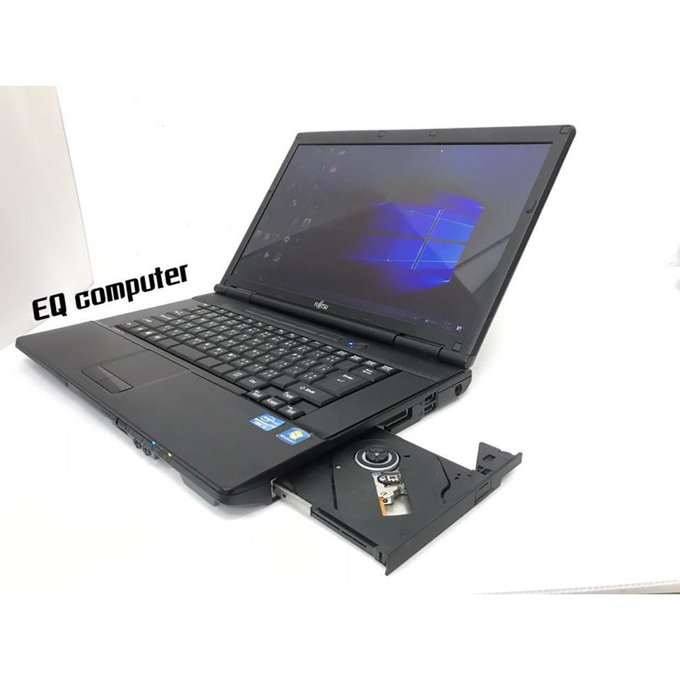 NOTEBOOK FUJITSU Core i3 ทำงานเล่นเน็ตกราฟฟิกออกแบบเล่นเกมส์ออนไลน์ล ...