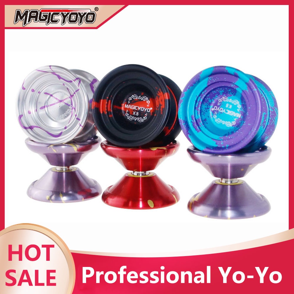 Yo-YoTop Professional Magic Exquisite Color K8 Ghost-Hand Metal Yo-Yo ...