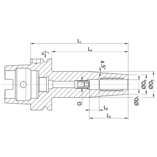 หัวจับทูล CNC TENDO Slim HSK-A63 Ø6x120 (0206351) | Shopee Thailand