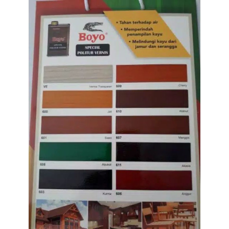 ขายส่ง Boyo Wood Politur Water Peliture Boyo ฐานน้ํา 1 กก. โพลีเจอร์กัน ...