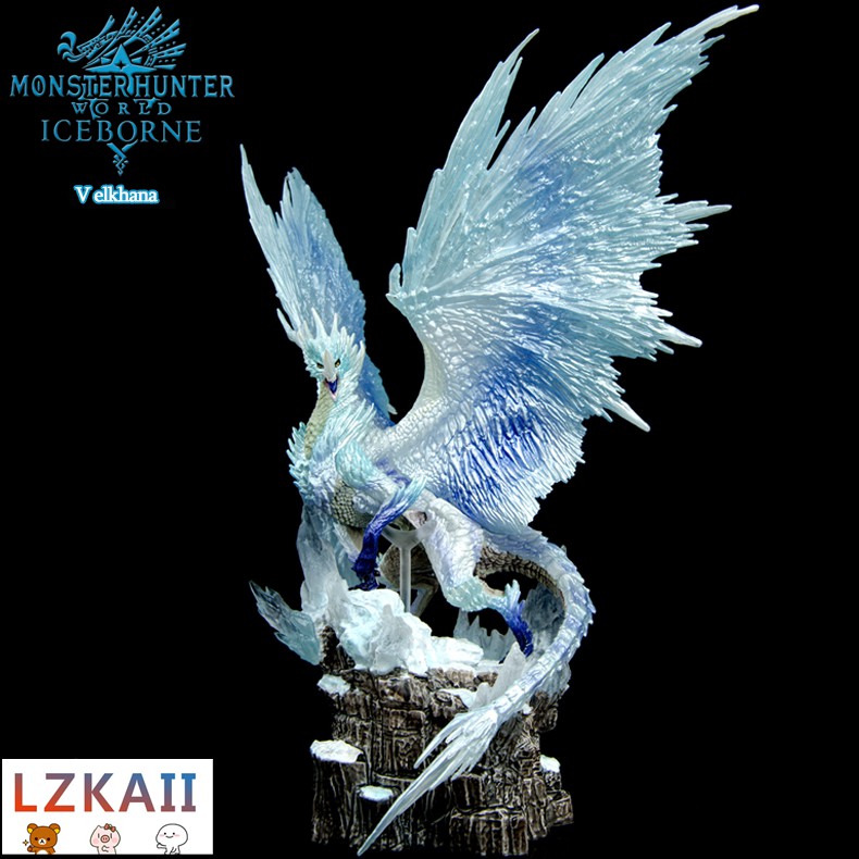ฟิกเกอร์ Monster Hunter World Iceborne - Velkhana คุณภาพสูง 22 ซม. ของ ...