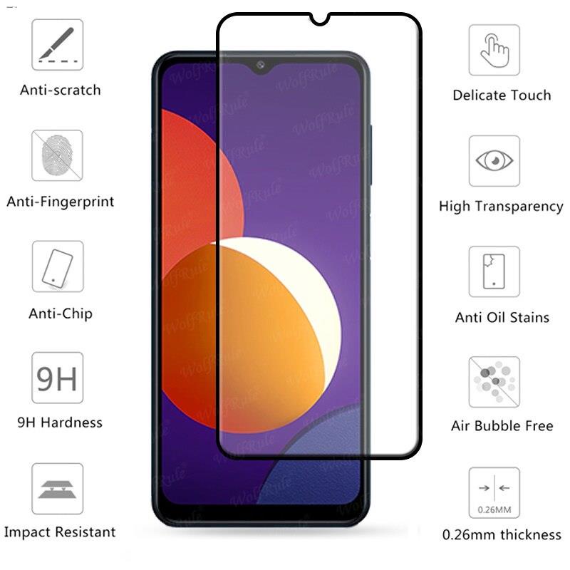 4-in-1 For Samsung Galaxy M12 Glass For Samsung M12 Phone Film HD ...