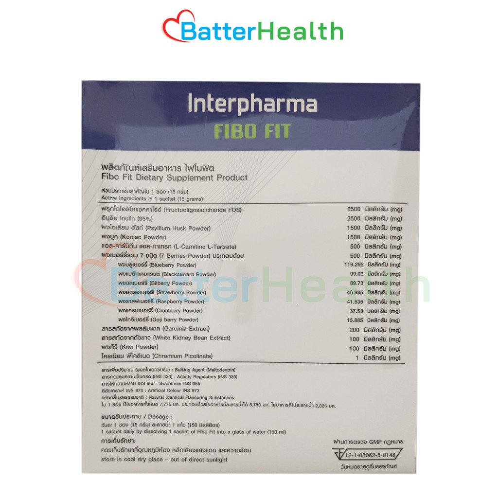 FIBO Fit เหมาะสำหรับผู้ที่มีปัญหาท้องผูก, ทานผักผลไม้น้อย และต้องการ ...