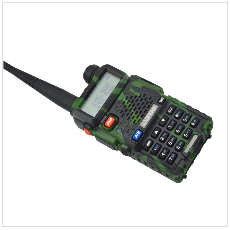Camouflage baofeng Radio dualband UV-5R walkie talkie dual display 136 ...