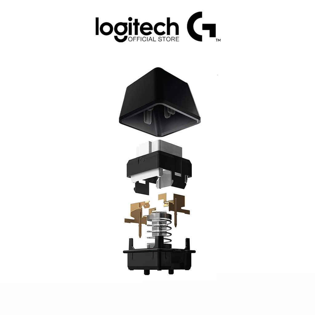 Logitech G Pro X Gaming Keyboard with GX BLUE CLICKY - Eng keycap and ...