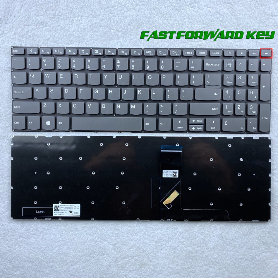 US Keyboard for Lenovo IdeaPad 330S-15 330S-15ARR 330S-15AST 330S-15IKB ...
