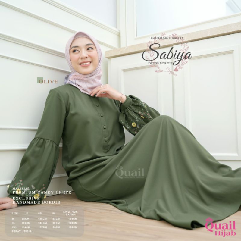 ชุดเดรสปักลาย Original Sabiya สําหรับผู้หญิง - firmanhanang2.th - ThaiPick