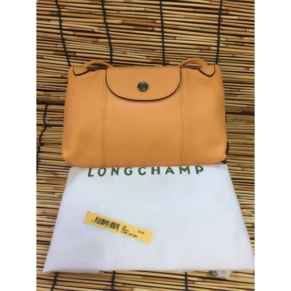 Longchamp Le Pliage Mini Cuir Rouge Ceri - paopaoshop - ThaiPick