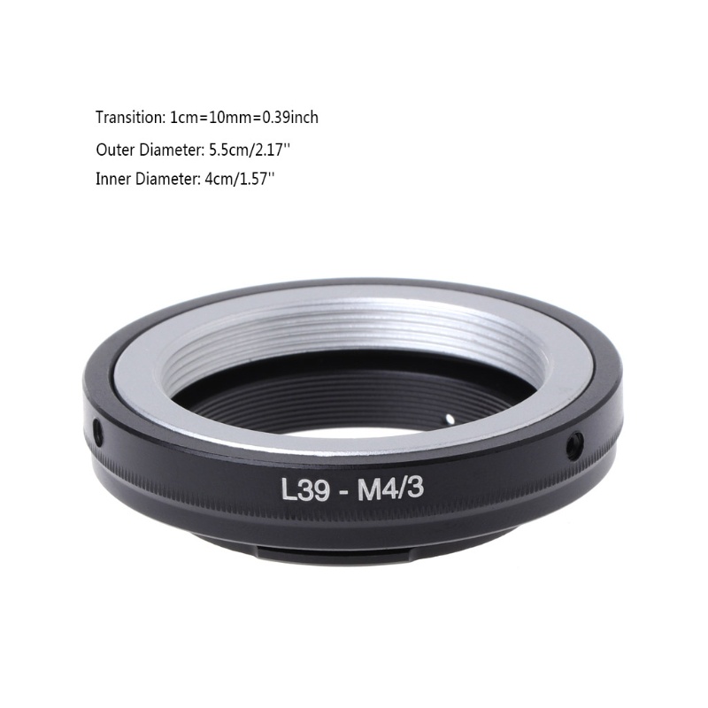แหวนอะแดปเตอร์เมาท์เลนส์ NEX L39-M43 สําหรับ Leica L39 M39 เป็น ...