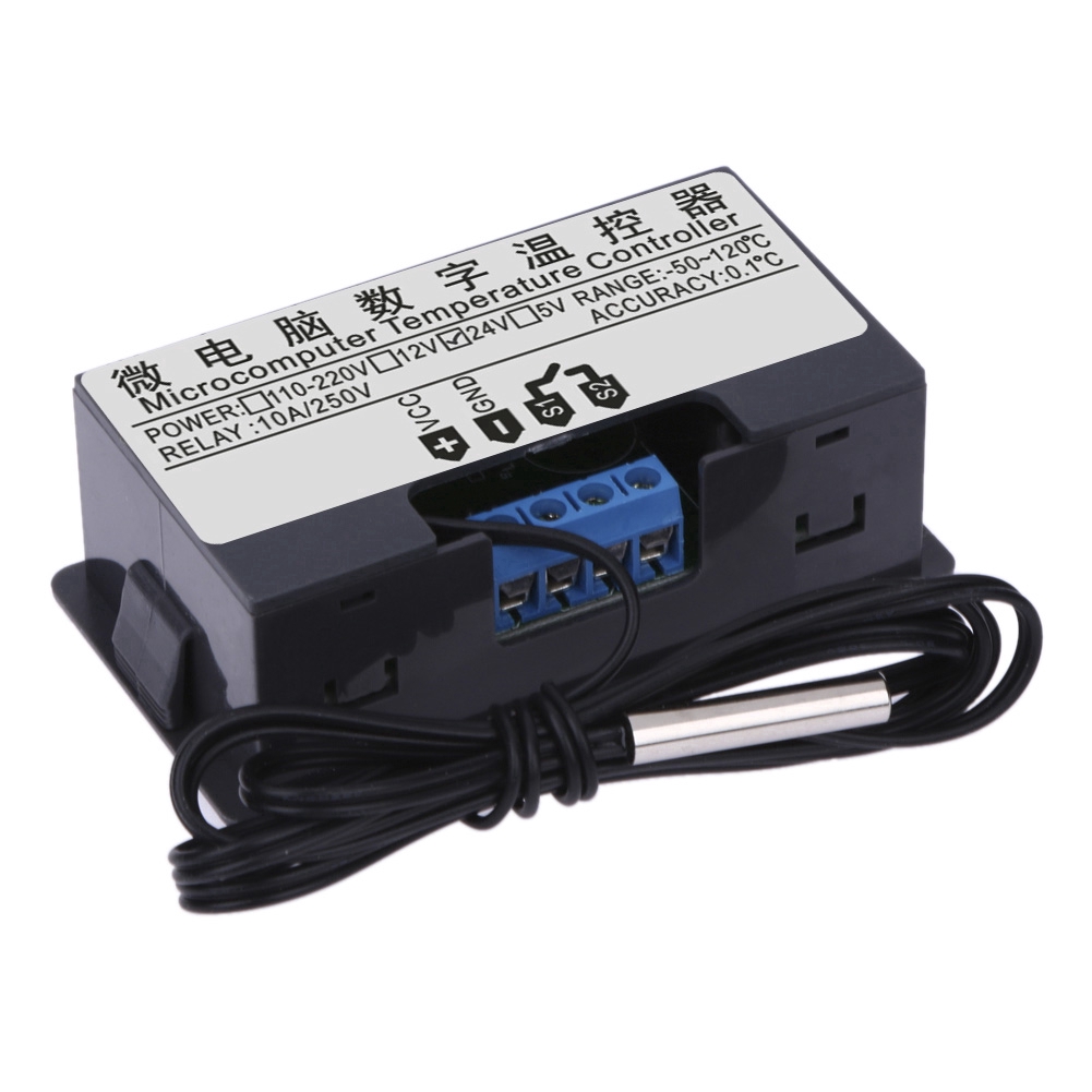 DIYMORE W3230 LCD Thermostat DC 12V24V 20A AC 110V-220V 10A Temperature Controller With Probe ...