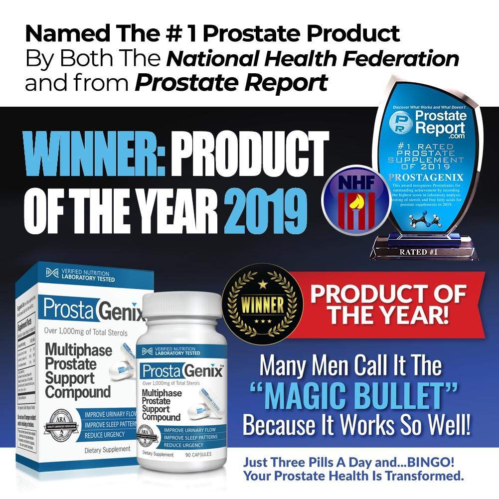 ProstaGenix Multiphase Prostate Supplement-Featured on Larry King ...