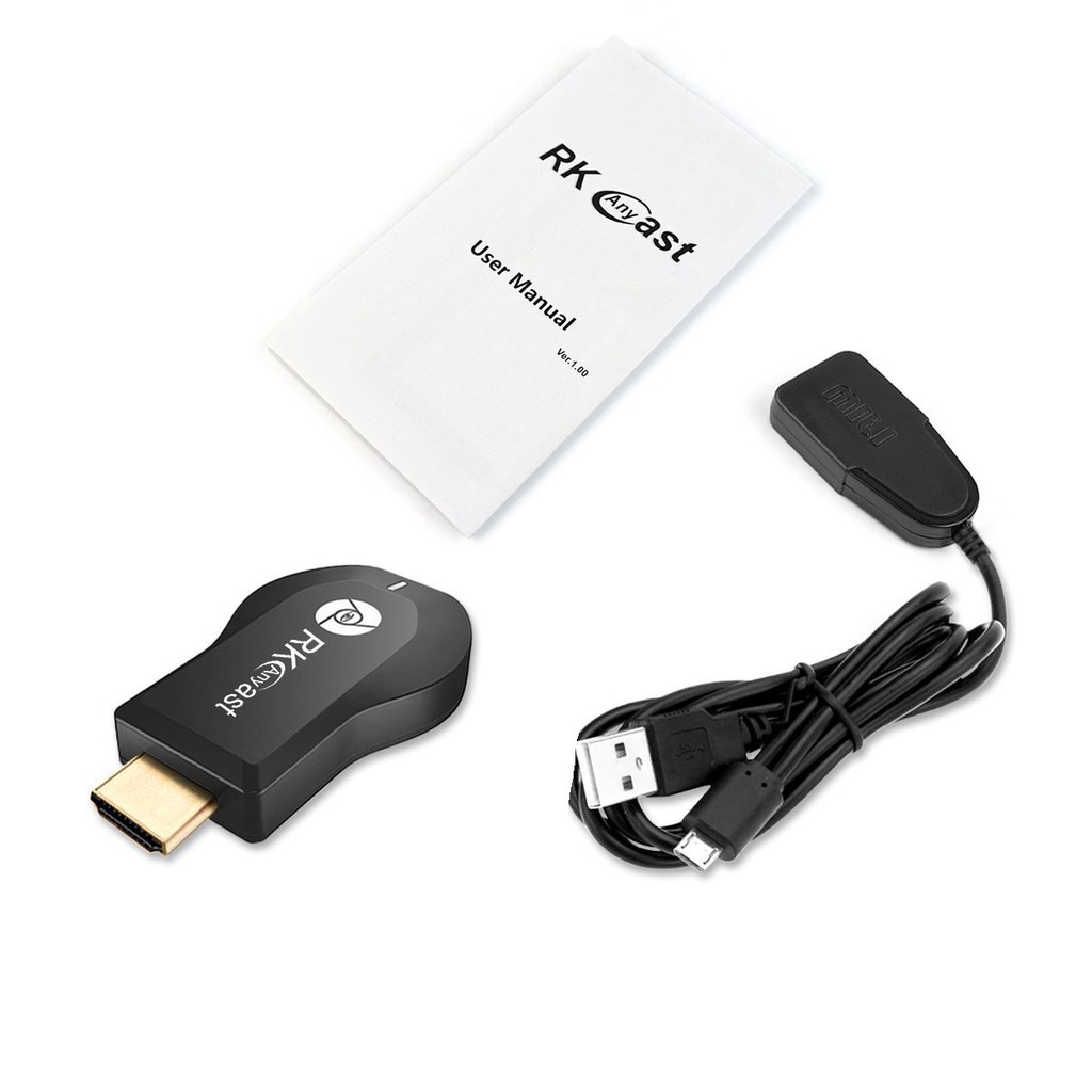 RK Anycast M9 HD Wireless Display Dongle AirPlay DLNA Miracast เชื่อม ...