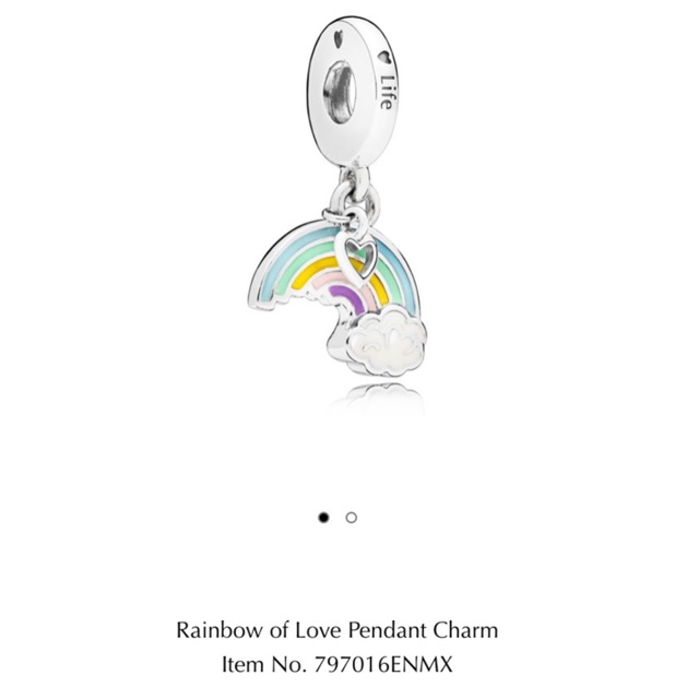 New Pandora Rainbow Pendant Charm แท้ - maylilynn - ThaiPick