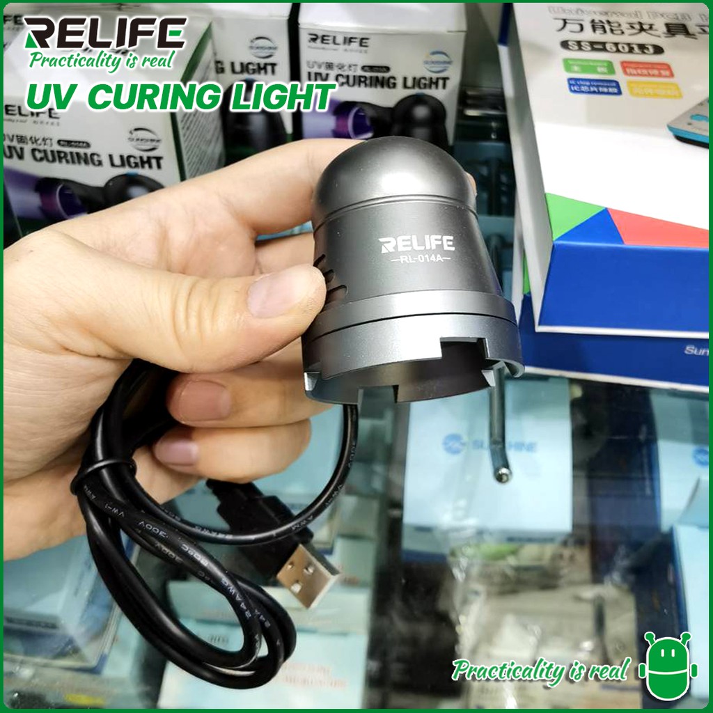 UV CURING LIGHT UV Light ตู้อบกาว อบเล็บ แบบUV RELIFE RL-014A | Shopee ...