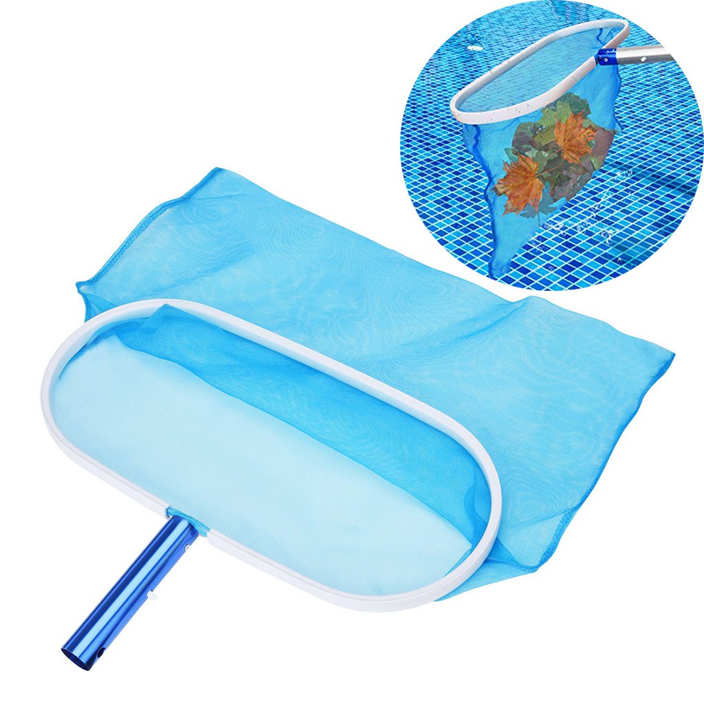 Pool Net Leaf Rake Mesh Frame Net Skimmer Cleaner Swimming Pool Spa ...