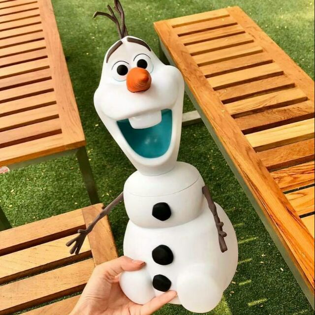 ถังป๊อปคอร์นโอลาฟ โรง SF ???? Frozen 2 Olaf Popcorn Bucket Set [ถังป๊อบ ...