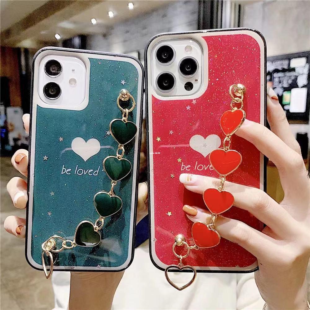 เคส-Heart Phone Case For iPhone 12 11pro Max XR iPhone 7 8 6s iPhone ...