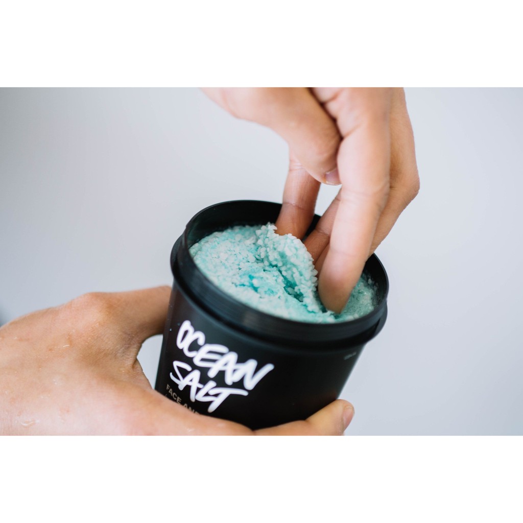 (ของใหม่) Lush Ocean Salt Face and Body Scrub 120g/250g - unicornlover ...