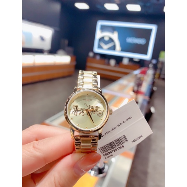 Coach 14503131 Ladies Boyfriend Multi-Function Rose Gold-Tone Watch ...