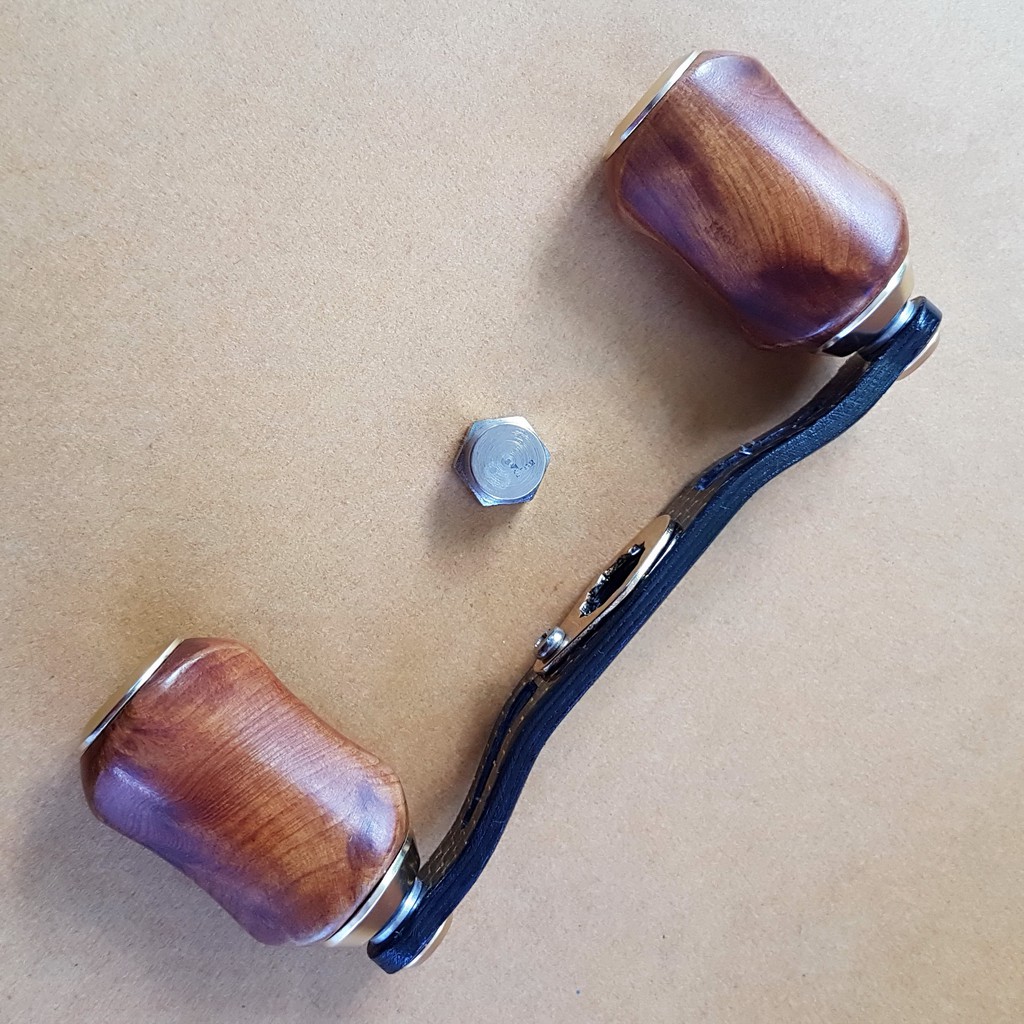 อุปกรณ์แต่งรอก Rod Craft Spinning Reel Handle Carbon for Daiwa, Abu ...