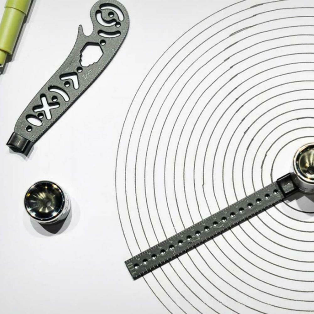 Drawing Tool Measurement Sketching Seamless Scale Kit Multi-function ...