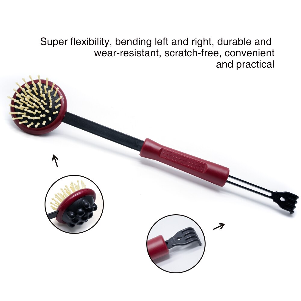 Massage Hammer Knock Body Back Head Massager Relaxing Plastic Wooden 3490