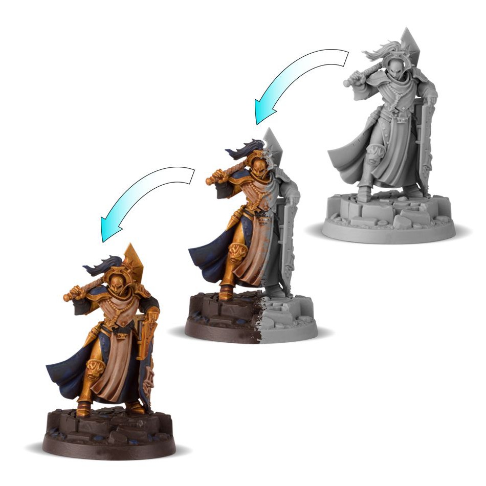 Warhammer AOS Stormcast Eternals Paint Set - omegagameshop - ThaiPick