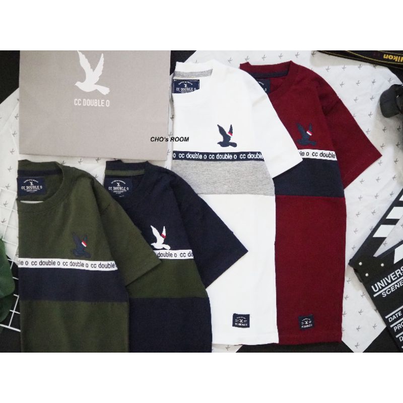 CC DOUBLE O เสื้อยืดซีซีดับเบิ้ลโอ งานปัก Cotton100 (CC-004) - rg.shop ...