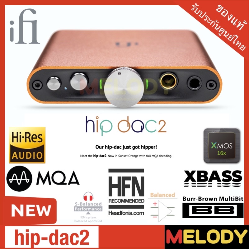 iFi Hip-dac2 - Portable Balanced DAC Headphone Amplifier with USB Input ...