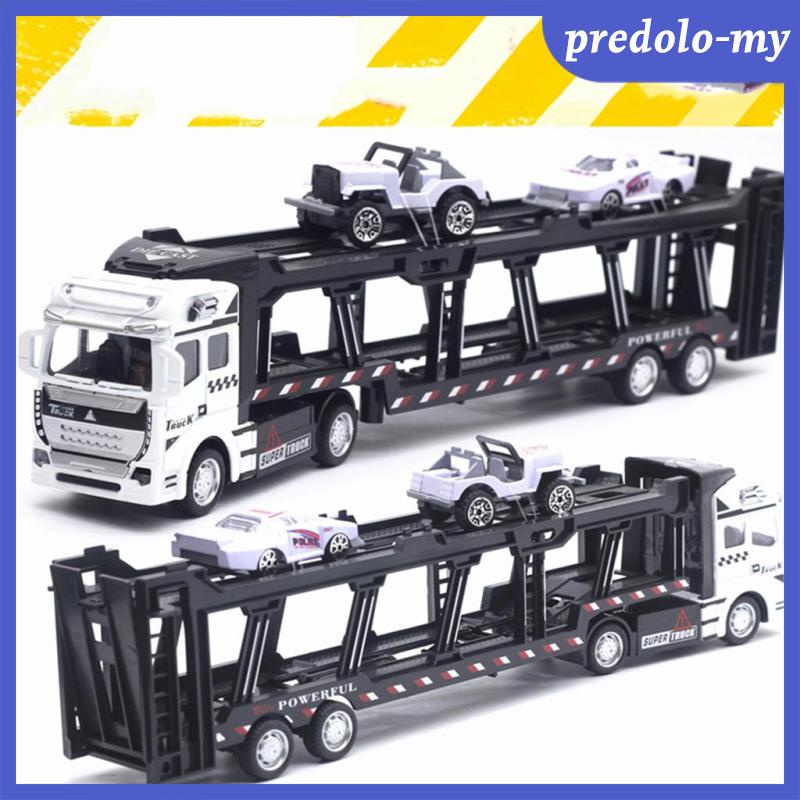 Kids Toys Car Friction Powered Transport Car Carrier Truck Toy for Boys ...