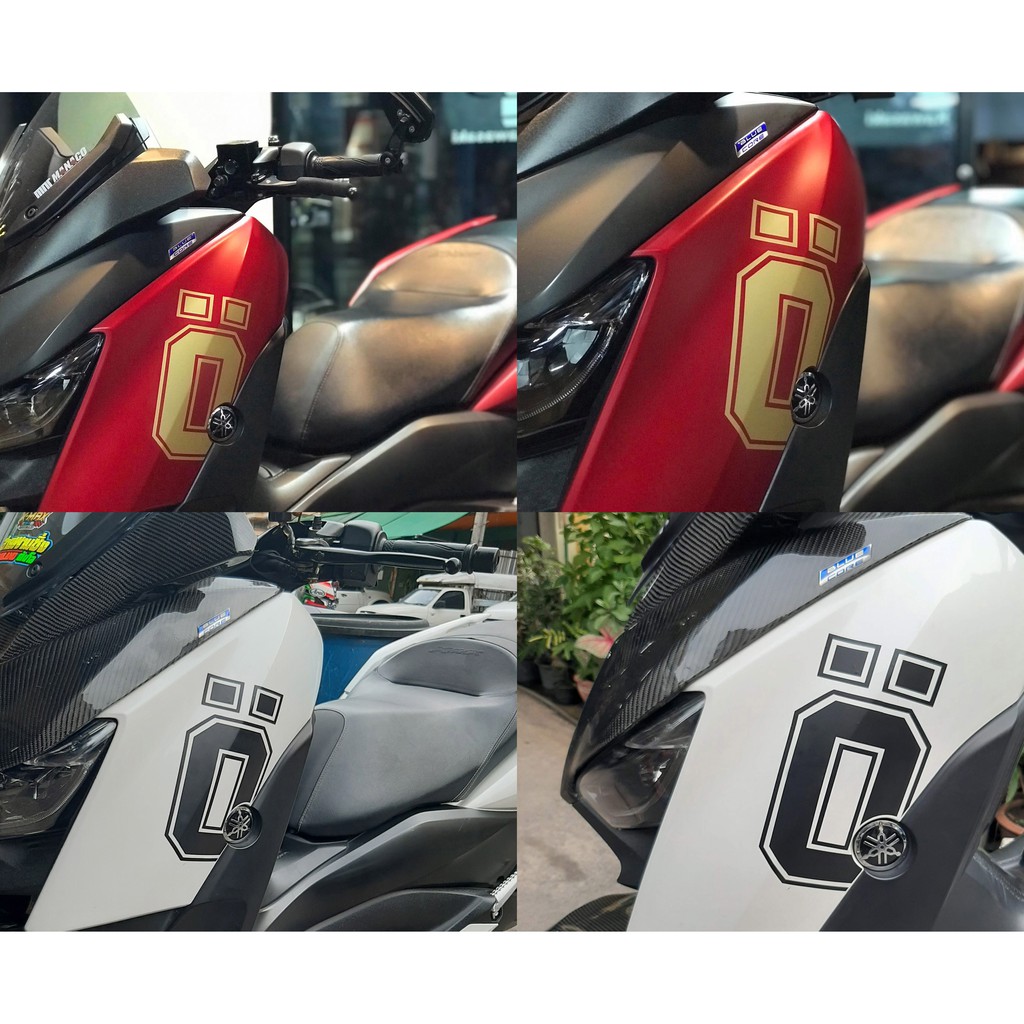 สติ๊กเกอร์ Xmax 300 LOGO โอลิน เเต่ง Xmax 300 สะท้อนแสง เกรดพรีเมี่ยม ...