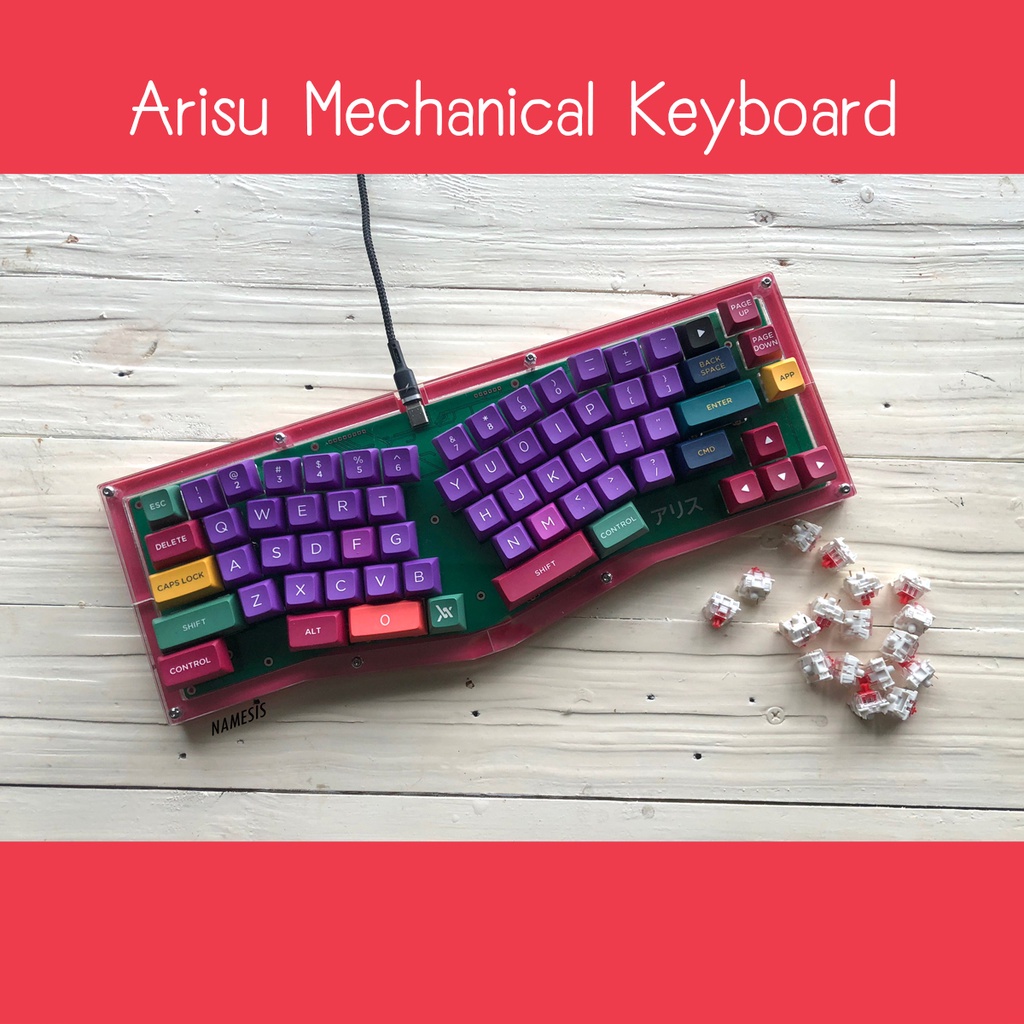 Arisu Mechanical Keyboard / อะริสุ คีย์บอร์ด | Shopee Thailand