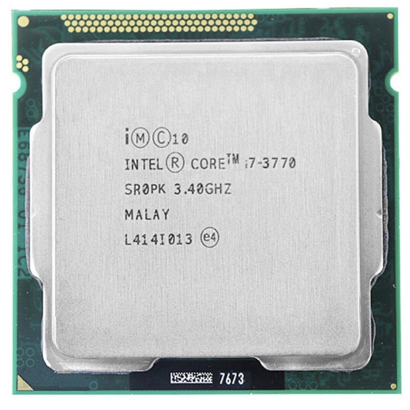 CPU Intel Core I7-3770@3.40Ghz 4C8T Gen3 1155 สินค้ามือสองสภาพสวย ...