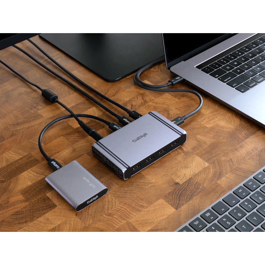 Caldigit Element Hub Thunderbolt4 USB4 USB-A3.2 Gen2 Hub ...