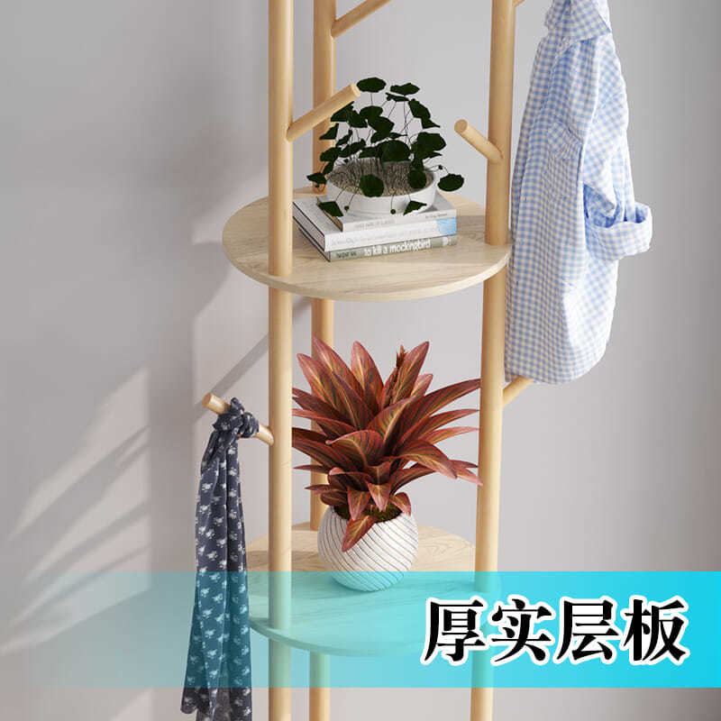Rotary clothes rack floor bedroom clothes rack indoor coat rack ...