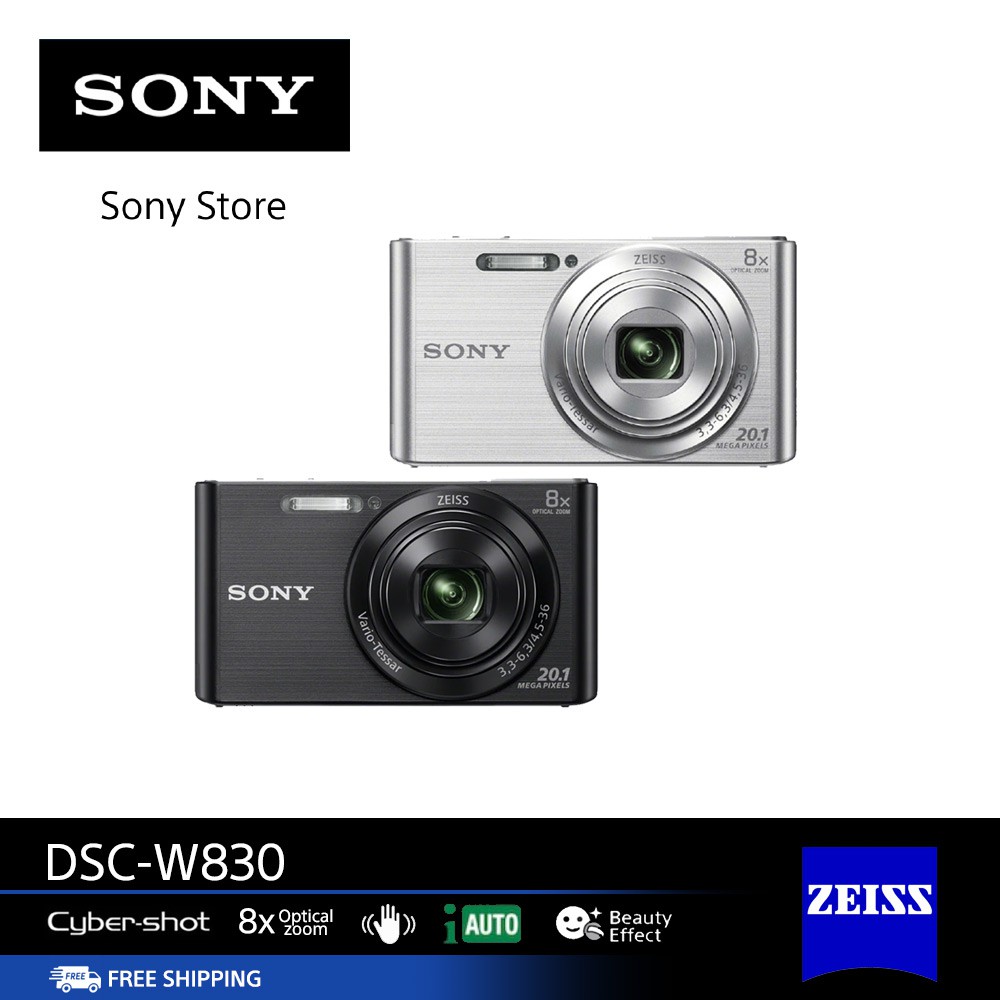 Sony Camera DSC-W830 (Pink) (มือสอง สภาพดี) แถม SD การ์ด 8GB ...